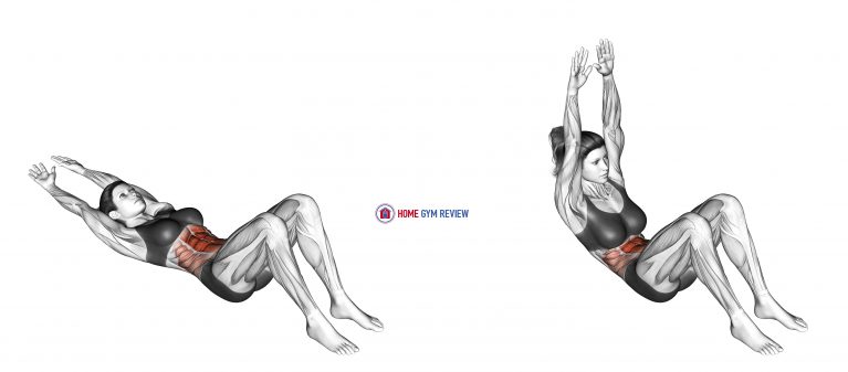 Crunch (arms straight) - Home Gym Review