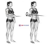 Band standing external shoulder rotation - Home Gym Review