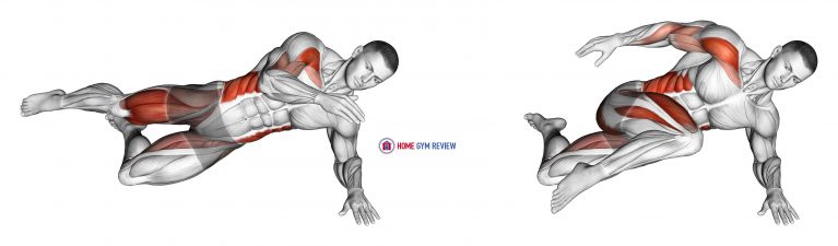 Side Bridge with Arm Leg Swing - Home Gym Review