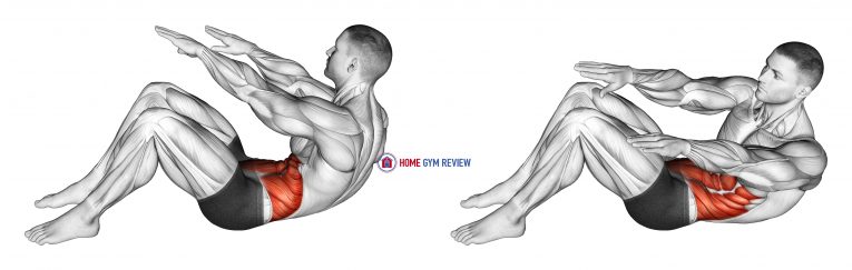 Twisting Crunch (Straight Arms) (male) - Home Gym Review